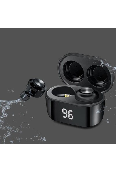 Kalavika Kulaklık A6 Bluetooth 5.0 Tws Kablosuz Ekran LED Su Geçirmez Ipx 5 Renkli Siyah (Yurt Dışından) Kalavika Kulaklık A6 Bluetooth 5.0 Tws Kablosuz Ekran LED Su Geçirmez Ipx 5 Renkli Siyah (Yurt Dışından)