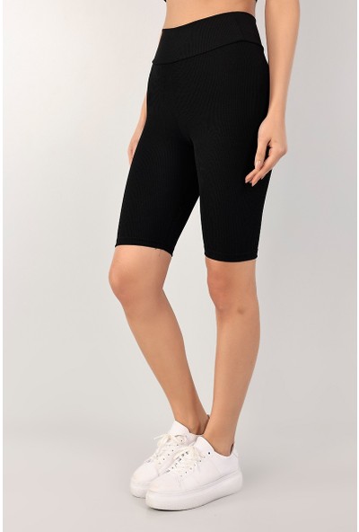 Joven Yüksek Bel Toparlayıcı Beli Lastikli Kısa Şort Spor Fitilli Biker Tayt Joven Yüksek Bel Toparlayıcı Beli Lastikli Kısa Şort Spor Fitilli Biker Tayt