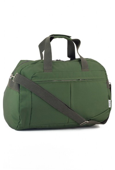 Kaff Yeni Sezon Koyu Yeşil Önü Cepli Uzun Askılı Unisex Spor ve Seyahat Çantası Kaff Yeni Sezon Koyu Yeşil Önü Cepli Uzun Askılı Unisex Spor ve Seyahat Çantası