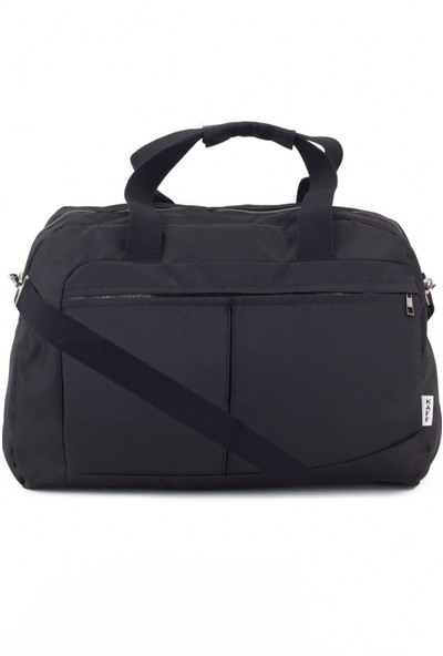 Kaff Yeni Sezon Siyah Önü Cepli Uzun Askılı Unisex Spor ve Seyahat Çantası Kaff Yeni Sezon Siyah Önü Cepli Uzun Askılı Unisex Spor ve Seyahat Çantası