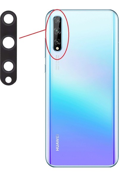Telefon Kulübesi Huawei P Smart S Kamera Camı Lensi Telefon Kulübesi Huawei P Smart S Kamera Camı Lensi