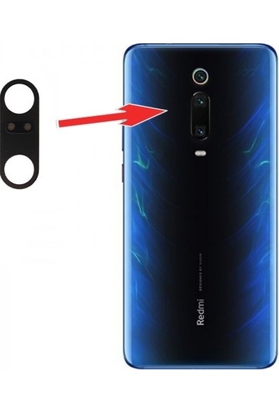 Telefon Kulübesi Xiaomi Mi 9t Pro Kamera Camı Lensi Telefon Kulübesi Xiaomi Mi 9t Pro Kamera Camı Lensi