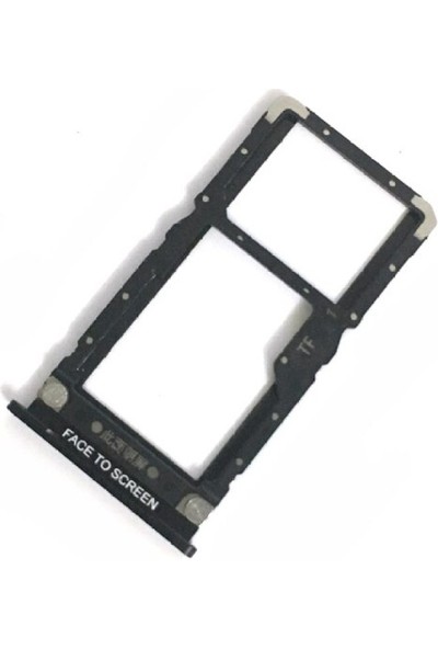 Telefon Kulübesi Samsung A52 A525 Sim Kapağı Tepsisi Black