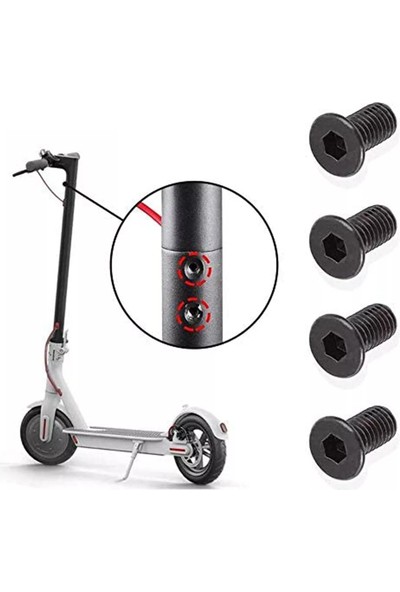 Electroll 4 Lü Xiaomi Elektrikli Scooter Vidası 4 Lü Vida