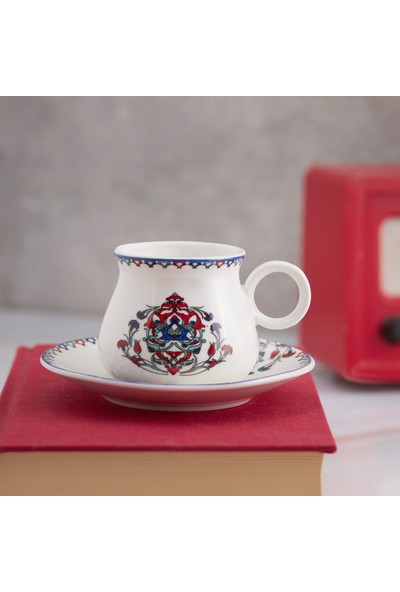 Karaca Hattat 6 Kişilik Kahve Fincanı Takımı 90 ml Karaca Hattat 6 Kişilik Kahve Fincanı Takımı 90 ml