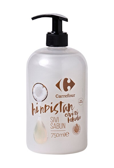 Carrefour Sıvı Sabun Hindistan Cevizi 750 ml Carrefour Sıvı Sabun Hindistan Cevizi 750 ml