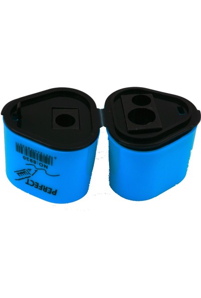 Perfect Kapaklı Çöp Hazneli 3 Bıçaklı Üçgen Kalemtıraş 8930- Mavi Perfect Kapaklı Çöp Hazneli 3 Bıçaklı Üçgen Kalemtıraş 8930- Mavi