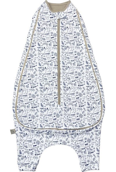 Woolnat 0-36 Ay Organik Pamuklu Çift Katlı Kolsuz Magic Temalı Bebek Kundak/uyku Tulumu Woolnat 0-36 Ay Organik Pamuklu Çift Katlı Kolsuz Magic Temalı Bebek Kundak/uyku Tulumu