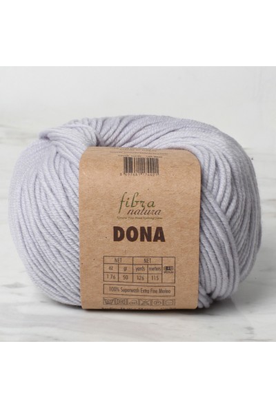 Fibra Natura Dona Açık Gri El Örgü Ipi - 106-35