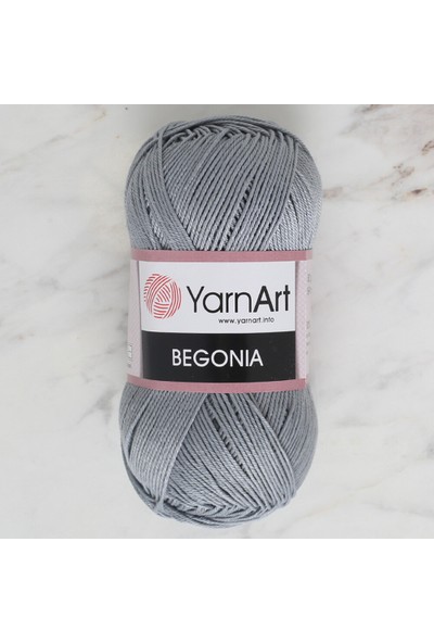 Yarnart Begonia 50GR Gri El Örgü Ipi - 5326