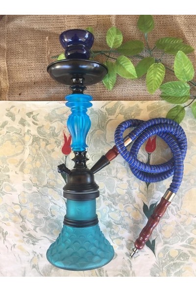 Rose Company Nargile Takımı Masa Üstü Nargile Takımı Küçük Boy Nargile-Mavi Rose Company Nargile Takımı Masa Üstü Nargile Takımı Küçük Boy Nargile-Mavi
