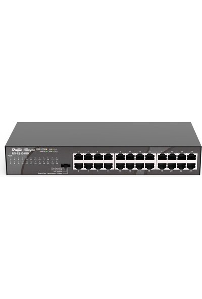 Ruıjıe RG-ES116G 16 Port 10/100/1000 Yönetilemez Rack Mount Çelik Kasa Switch Ruıjıe RG-ES116G 16 Port 10/100/1000 Yönetilemez Rack Mount Çelik Kasa Switch