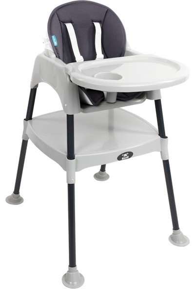 Kujju Platinum 3 In1 Mama Sandalyesi Koyu Gri