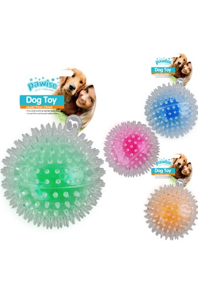 Kobal Business Pawise Flash Bouncer Ball Işıklı Şeffaf Plastik Top Köpek Oyuncağı 12 cm Kobal Business Pawise Flash Bouncer Ball Işıklı Şeffaf Plastik Top Köpek Oyuncağı 12 cm