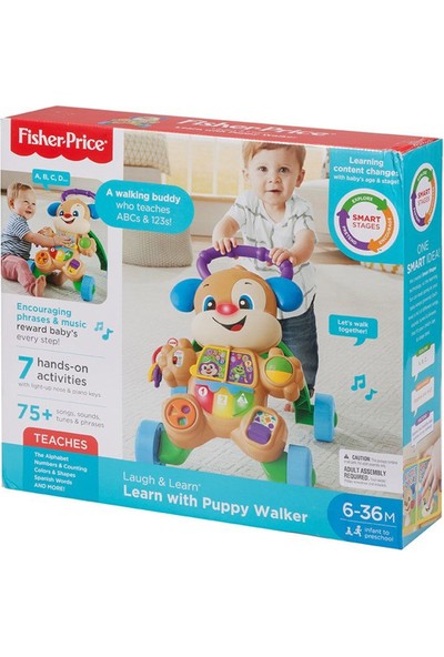 Fisher Price Eğitici Köpekçik Yürüteç FTG10 Fisher Price Eğitici Köpekçik Yürüteç FTG10