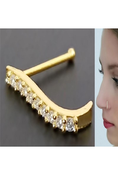 Begonia Accessories 925 Ayar Gold Gümüş, Tek Sıra Zirkon Taşlı Hızma Begonia Accessories 925 Ayar Gold Gümüş, Tek Sıra Zirkon Taşlı Hızma