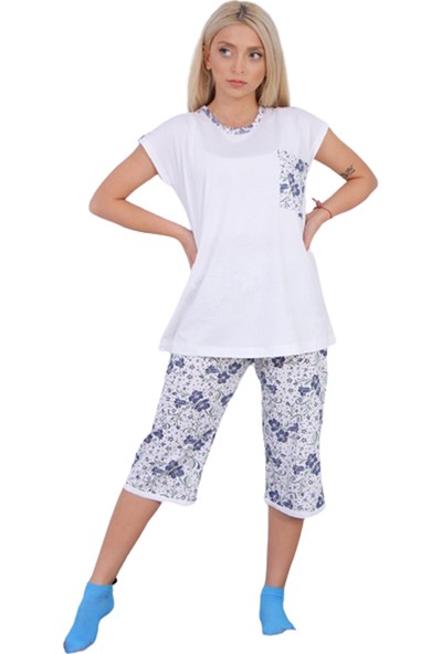 Gigi Giyim Lacivert Cepli Pijama Takımı