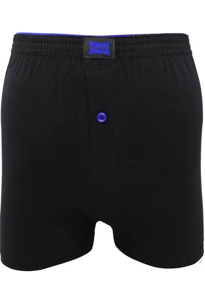 Tutku Penye Düz Boxer 117 | Siyah