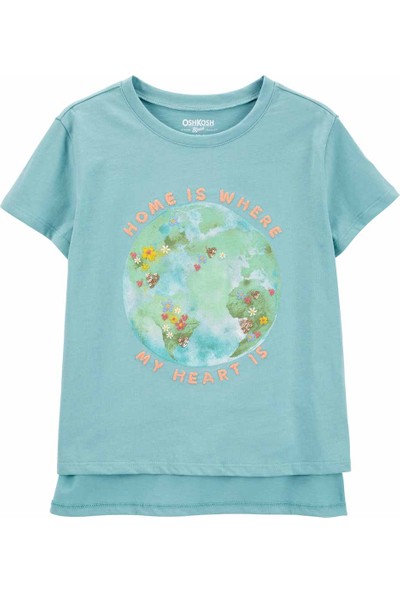 Kız Çocuk Tshirt Mavi