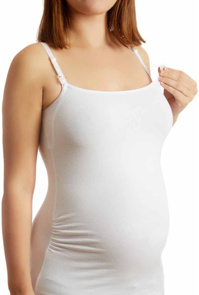 Anne Emzirme Atleti Beyaz Anne Emzirme Atleti Beyaz