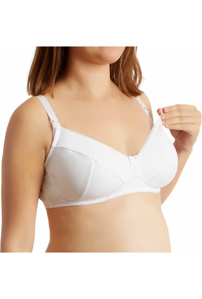 Anne Emzirme Sütyeni Beyaz