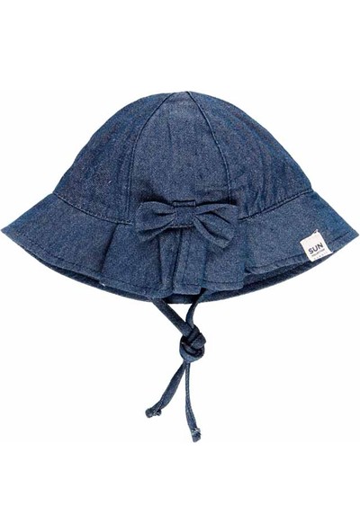 Kız Bebek Şapka Mavi