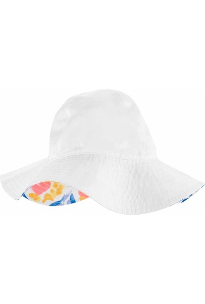 Kız Çocuk Şapka Beyaz