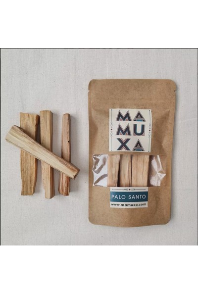 Mamuxa - Palo Santo Ağaç Tütsü | 40GR. Mamuxa - Palo Santo Ağaç Tütsü | 40GR.