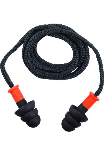 Delta Plus CONICFIR050 Ipli Kulak Tıkacı & Kutulu 50 Adet Gri