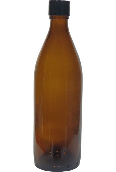 Paradise 500 ml Uzun Amber Kahverengi Cam Vazo Paradise 500 ml Uzun Amber Kahverengi Cam Vazo