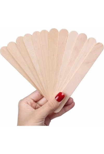 Homecare Çok Kullanımlık Organik Ahşap Çay Kaşığı 300 Adet 715512