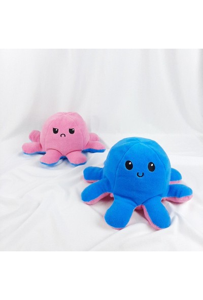 Piithalat Ahtapot Yastık Çevirdikçe Trip Değiştiren Eğlenceli Yastık Pembe - Mavi Piithalat Ahtapot Yastık Çevirdikçe Trip Değiştiren Eğlenceli Yastık Pembe - Mavi
