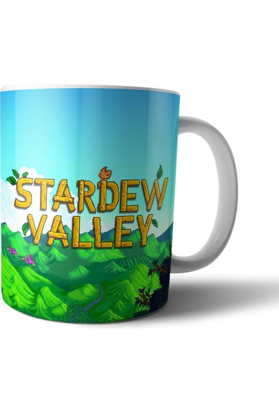 Pixxa Stardew Valley Tea Kupa Bardak Pixxa Stardew Valley Tea Kupa Bardak