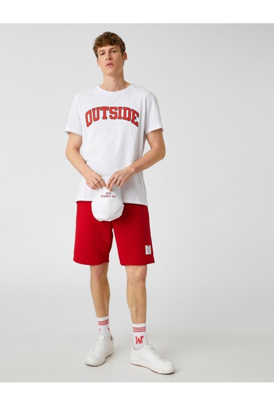 Koton Erkek Bağcıklı Etiketli Şort