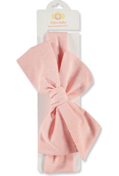 Opia Bağlanılabilir Fiyonk Kız Bebek Bandana