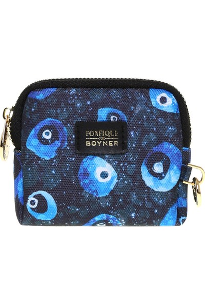 Fonfique For Boyner Nazar Boncuğu 11 x 8,5 x 1,5 cm Bozuk Para Cüzdanı
