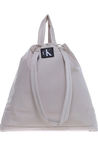 Calvin Klein K60K609288 Bej Kadın Tote Çanta