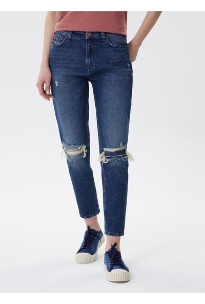 Lee Cooper Denim Pantolon, 26-28, Mavi