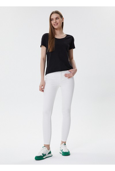 Lee Cooper Denim Pantolon, 32-28, Beyaz