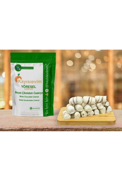 Kayısıevim Beyaz Çikolatalı Cezerye 1 kg