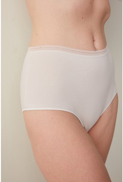 Easy Cotton Trim Highrise Slip Külot Easy Cotton Trim Highrise Slip Külot