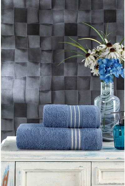 Casnack Veronica Banyo Havlu Seti (70x140 Cm - 50 X 90 Cm)