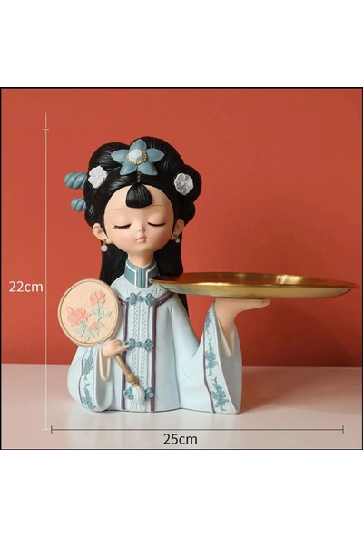 Trend Atölye Asyalı Kız Sunumluk