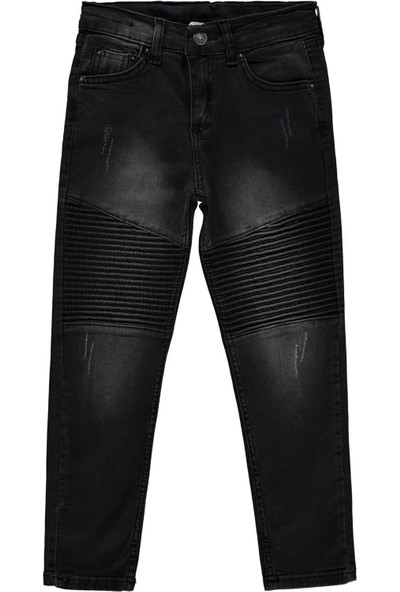 Civil Boys Erkek Çocuk Kot Pantolon 6-9 Yaş Siyah