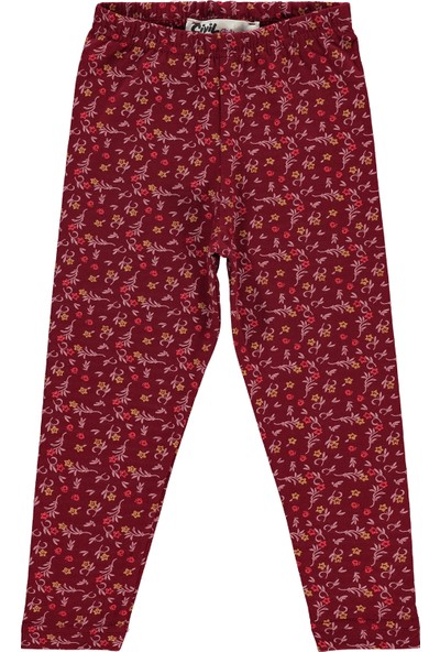 Civil Girls Kız Çocuk Tayt 2-5 Yaş Bordo Civil Girls Kız Çocuk Tayt 2-5 Yaş Bordo