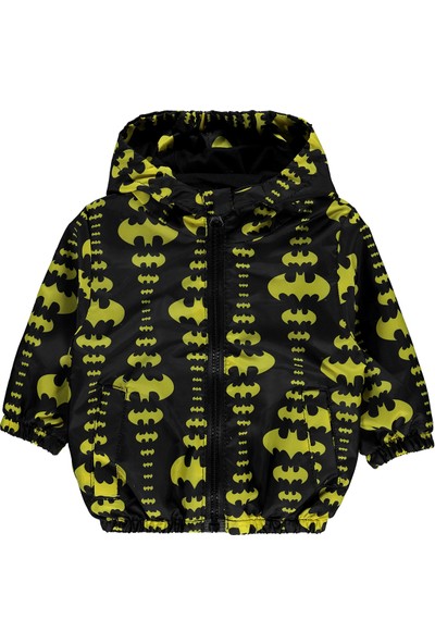 Civil Baby Batman Erkek Bebek Kapüşonlu Yağmurluk 6-18 Ay Siyah Civil Baby Batman Erkek Bebek Kapüşonlu Yağmurluk 6-18 Ay Siyah