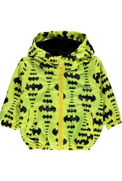 Civil Baby Batman Erkek Bebek Kapüşonlu Yağmurluk 6-18 Ay Sarı Civil Baby Batman Erkek Bebek Kapüşonlu Yağmurluk 6-18 Ay Sarı