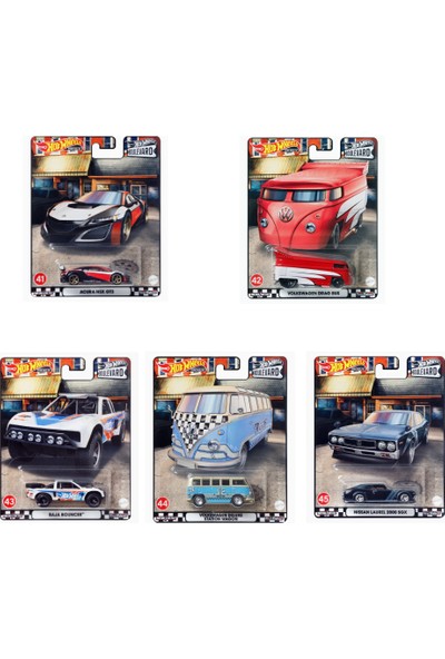 Hot Wheels 2022 Premium GJT68 Boulevard 5'li Set 979C Hot Wheels 2022 Premium GJT68 Boulevard 5'li Set 979C