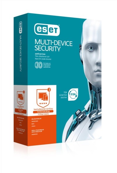 Eset Internet Securty V10 3 Kullanıcı 1 Yıl Tr Kutu Eset Internet Securty V10 3 Kullanıcı 1 Yıl Tr Kutu