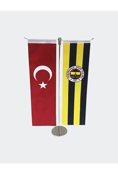 Fenerium 8X30 Fb Logo-Türk T Masa Bayrak Fenerium 8X30 Fb Logo-Türk T Masa Bayrak